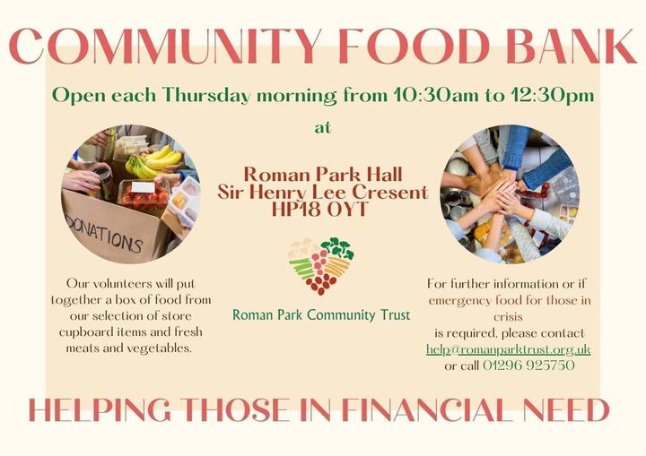 Community Food Bank - Berryfields Parish Council